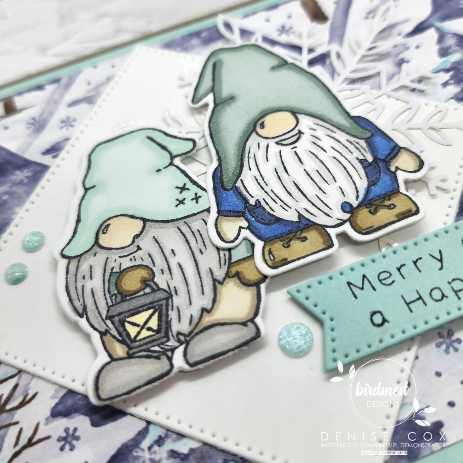 Kindest Gnomes: Christmas In July • Birdsnest Designs | Denise Cox