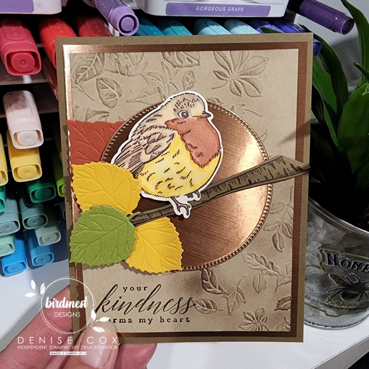 Autumn Cardmaking with Stampin' Up! Perched In A Tree Bundle