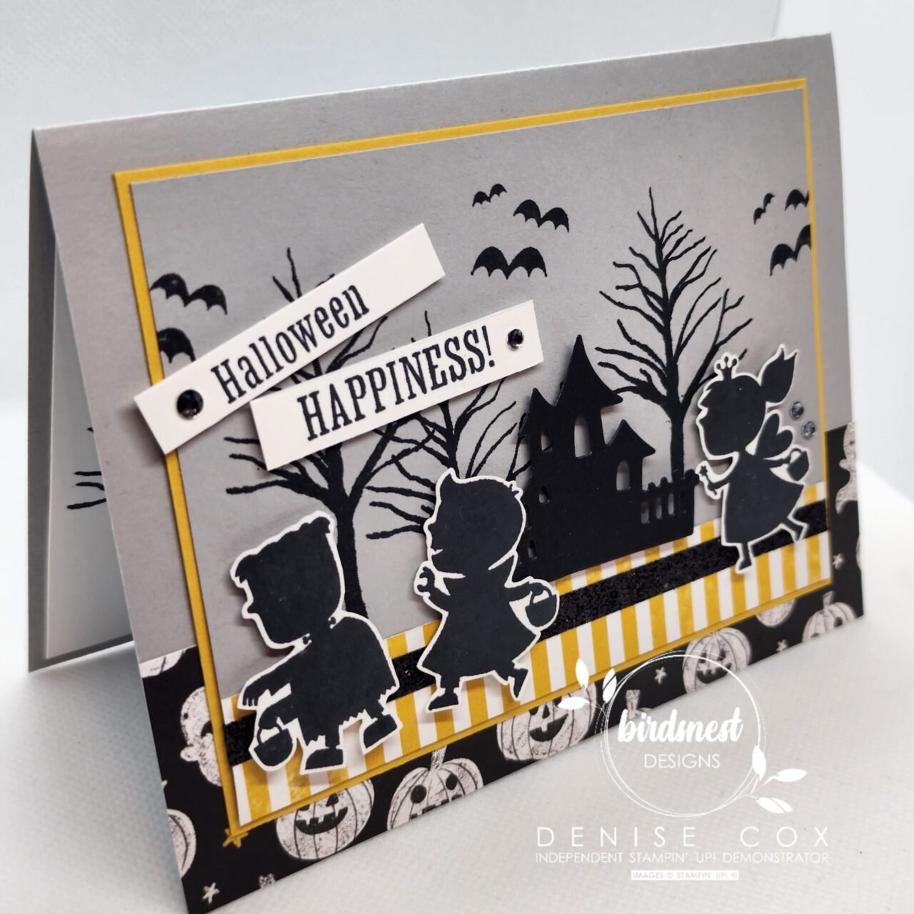 An Adorable Scary Cute Halloween Happiness Card Tutorial