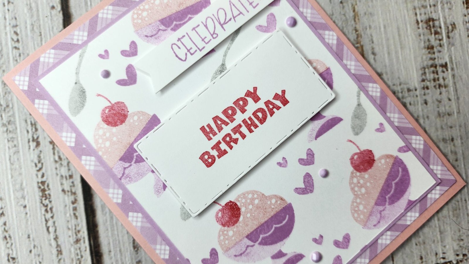 Share A Milkshake Celebrate Birthday Card • Birdsnest Designs