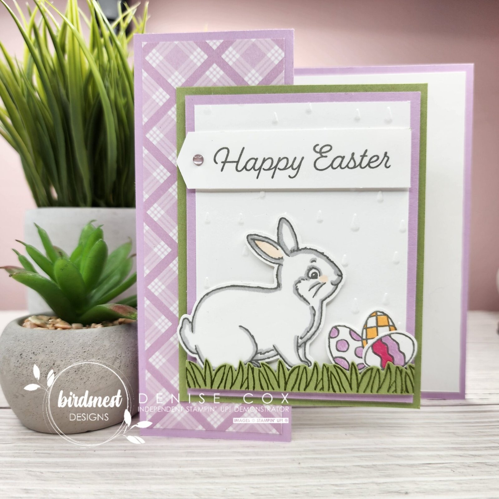 Easter Bunny Z-Fold Card • Birdsnest Designs