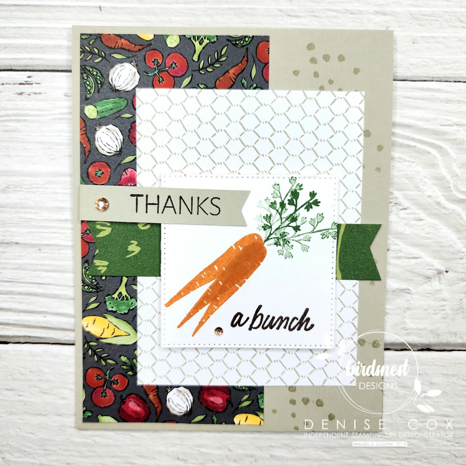 Thanks A Bunch Customer Thank You Cards • Denise Cox