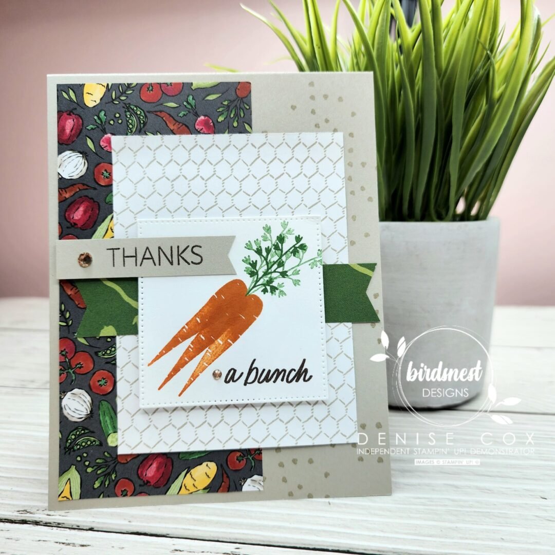 Thanks A Bunch Customer Thank You Cards • Denise Cox