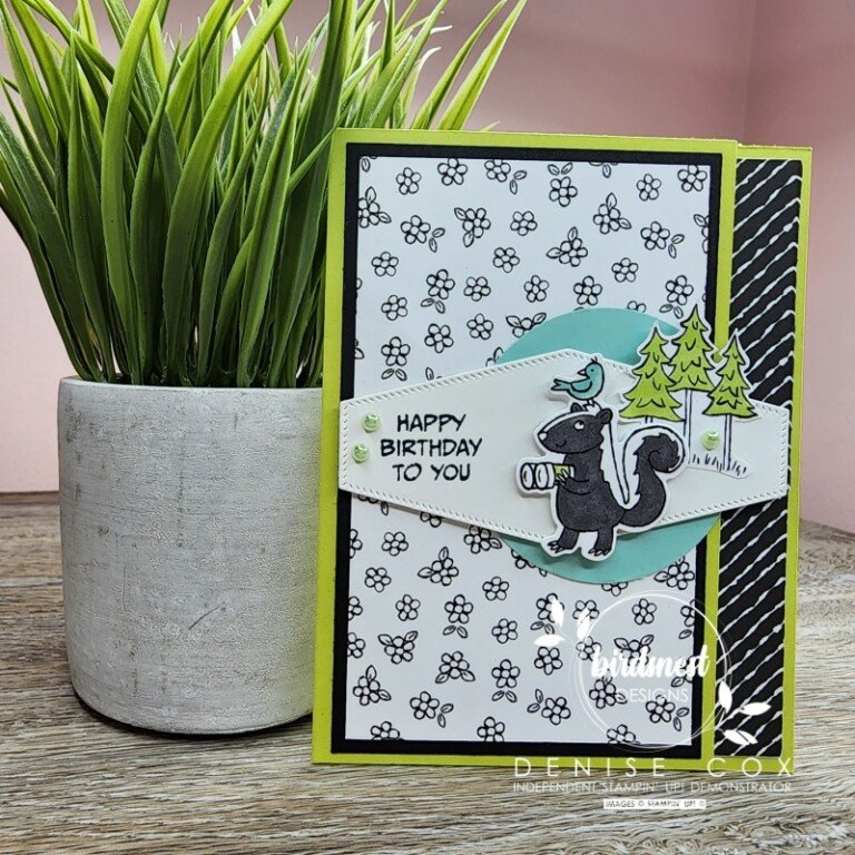 Easiest Fun Fold Ever with Zany Zoo • Birdsnest Designs