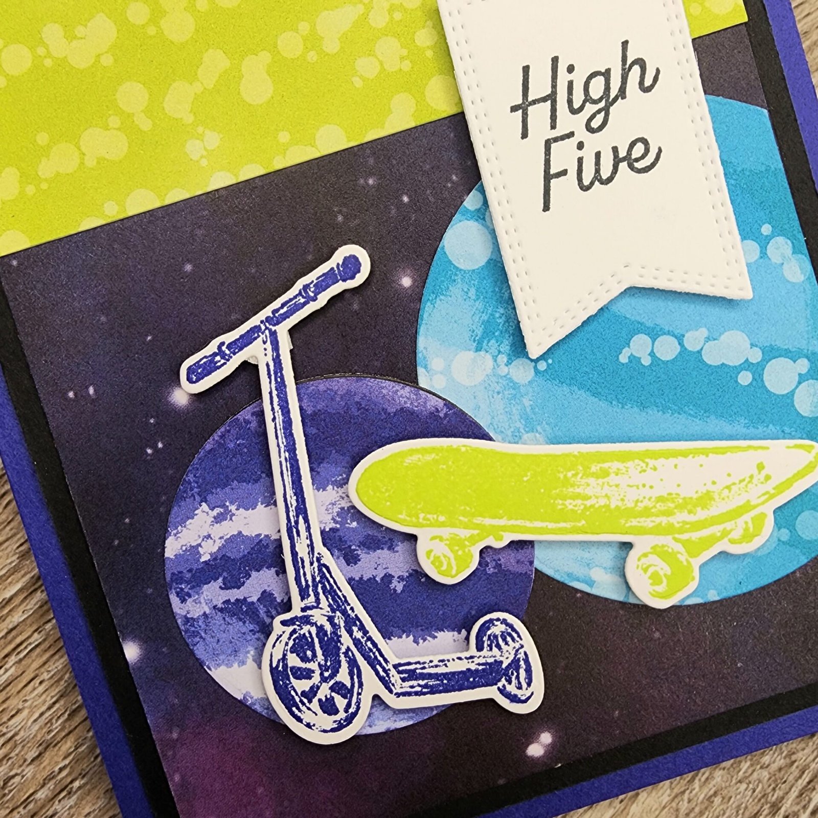 Fun On Wheels Fancy Fold Friday • Birdsnest Designs | Denise Cox