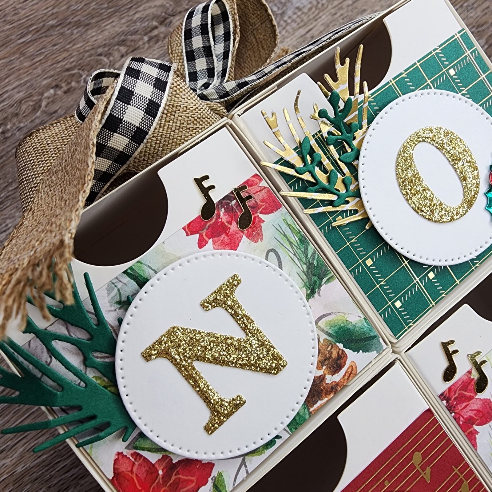 Joy of Noel Nested Treat Boxes • Birdsnest Designs | Denise Cox