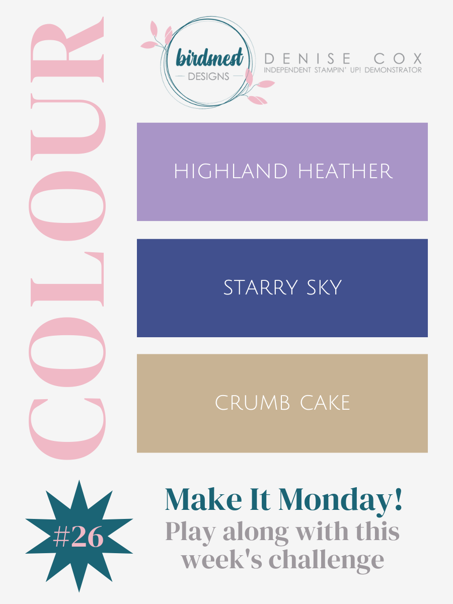 Season Of Chic Colour Challenge • Birdsnest Designs | Denise Cox