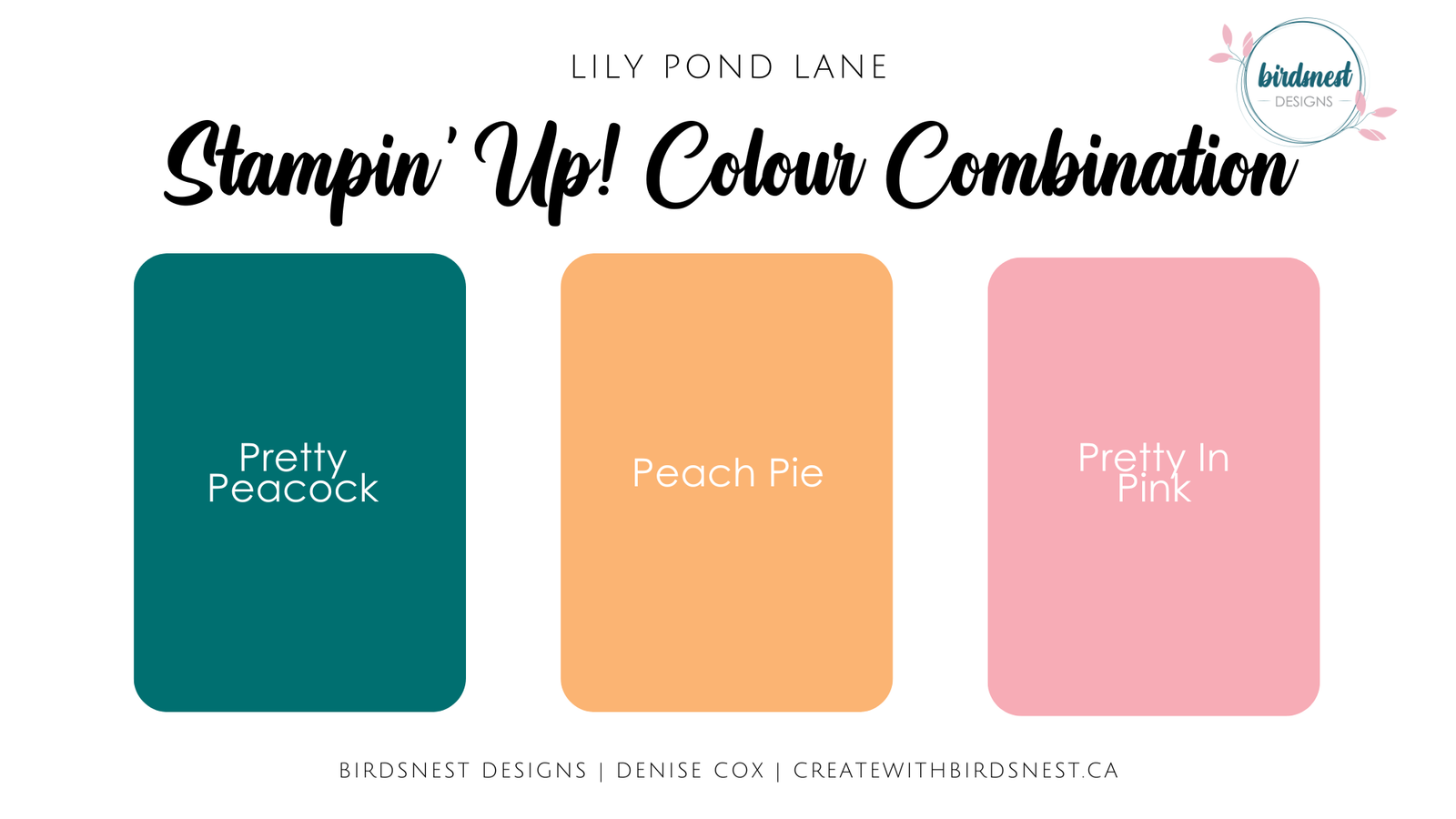 Lily Pond Lane DSP: Create on the Fly • Birdsnest Designs | Denise Cox